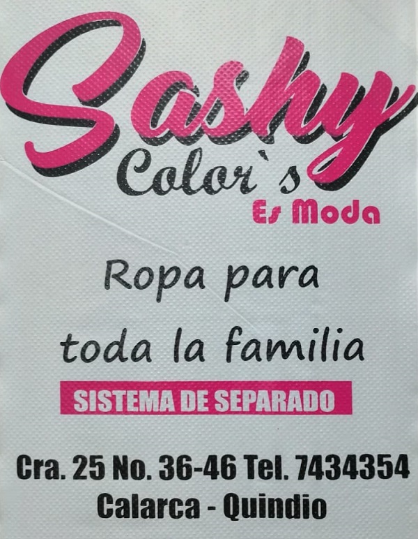 SASHY COLORS - Amarillas de Colombia .Co | El Directorio Virtual