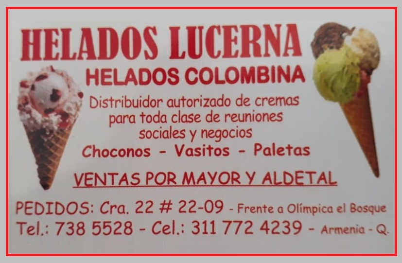 HELADOS LUCERNA - Amarillas de Colombia .Co | El Directorio Virtual
