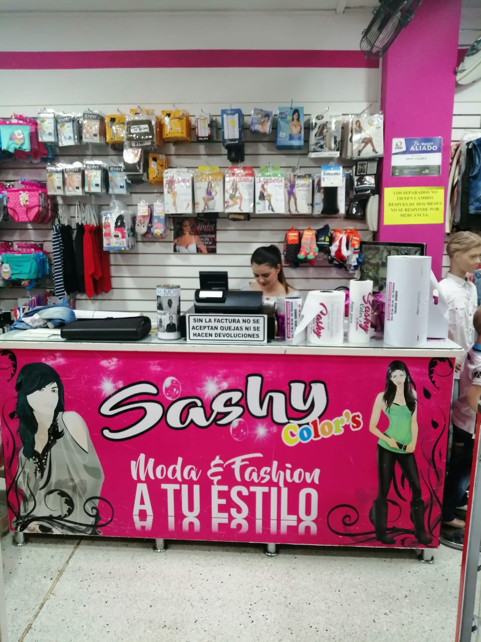 SASHY COLORS - Amarillas de Colombia .Co | El Directorio Virtual